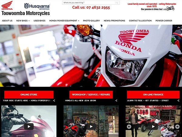 Toowoomba Motorcycles - a3rev Software